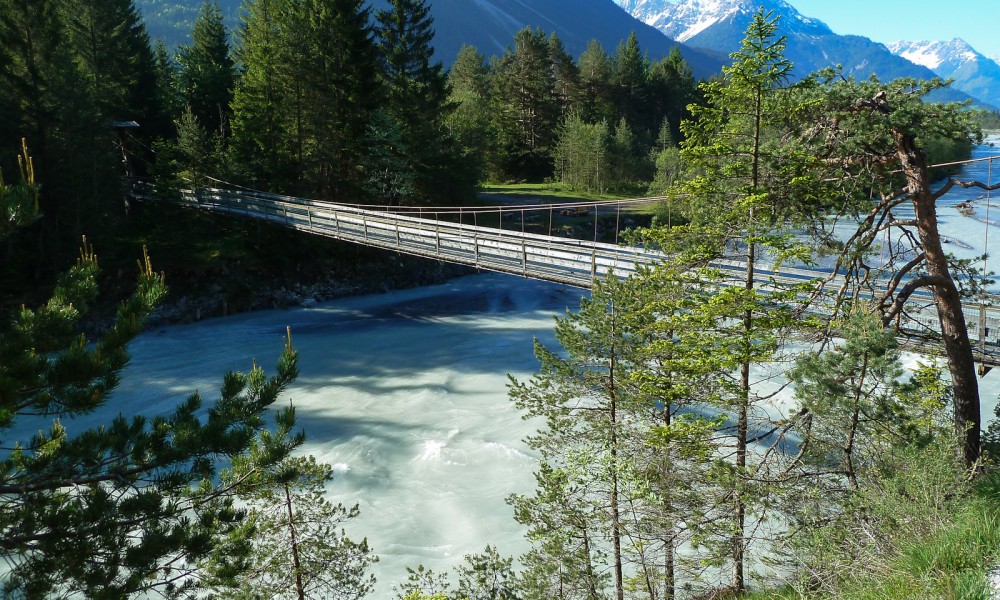 Hängebrücke Forchach - lechtal-info.com